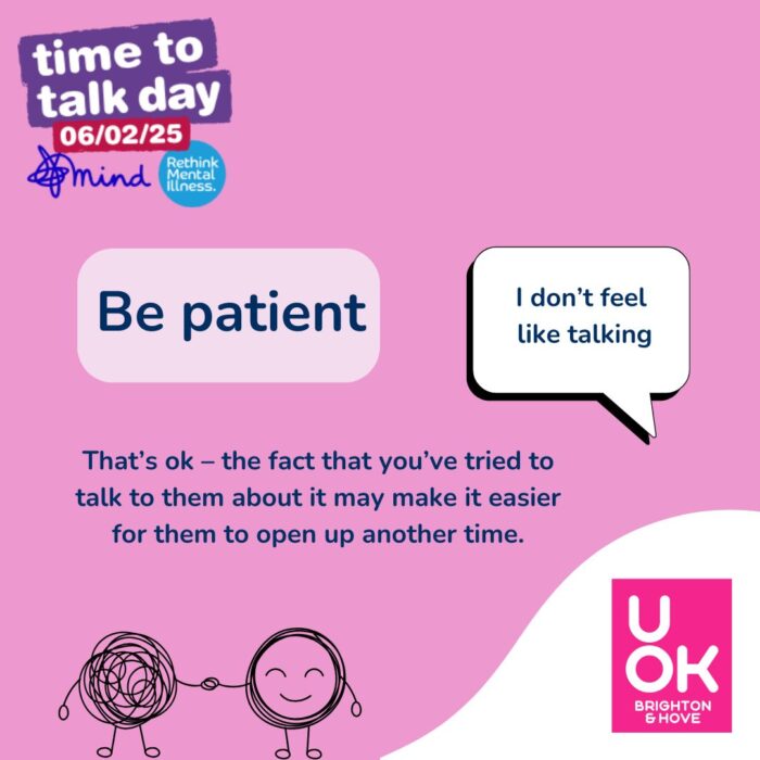 Time to Talk Day Resources - UOK