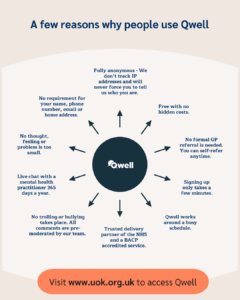 Support your Qwell Being! A public launch for Qwell - UOK